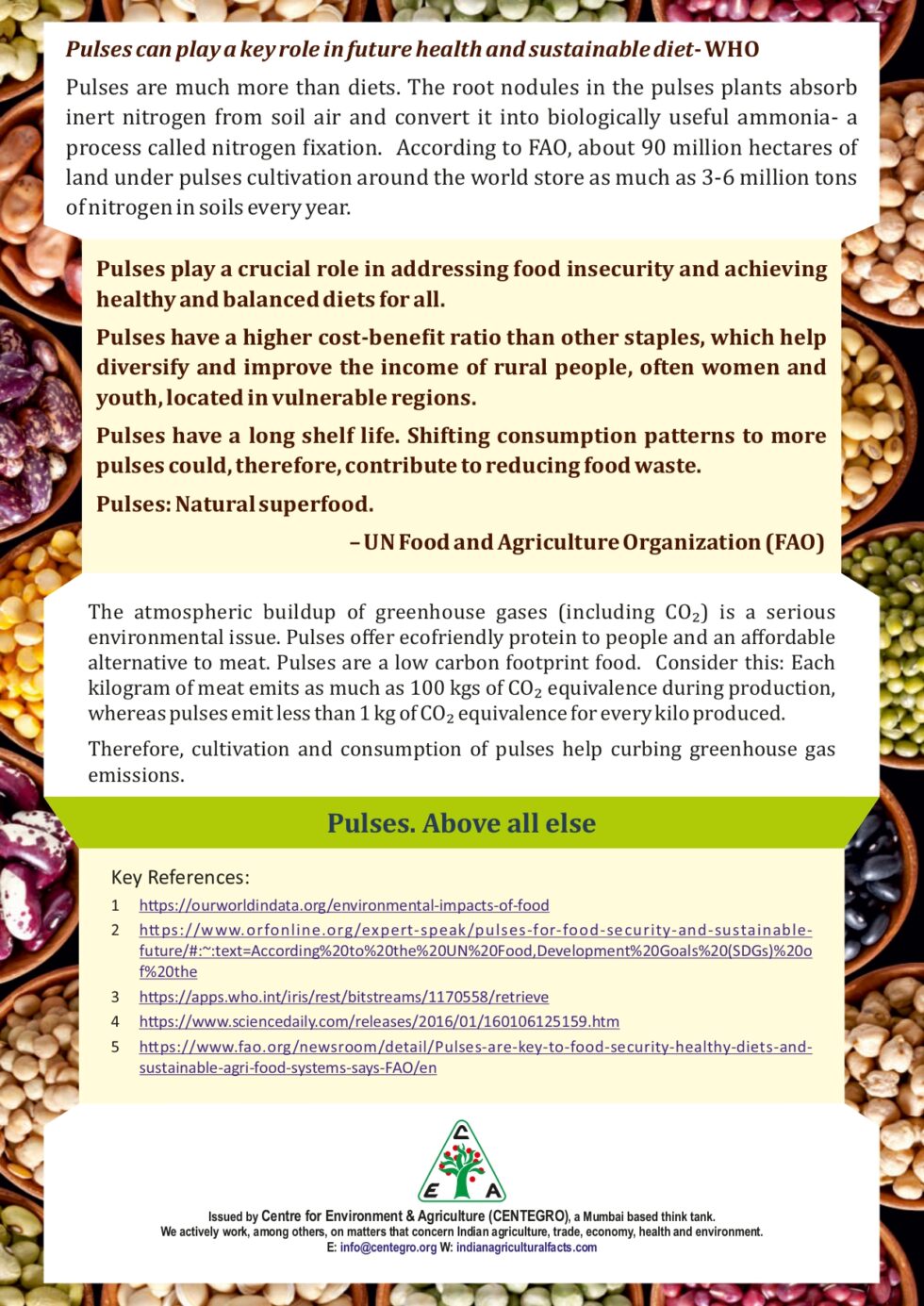 World Pulses Day:Some Interesting Facts About pulses